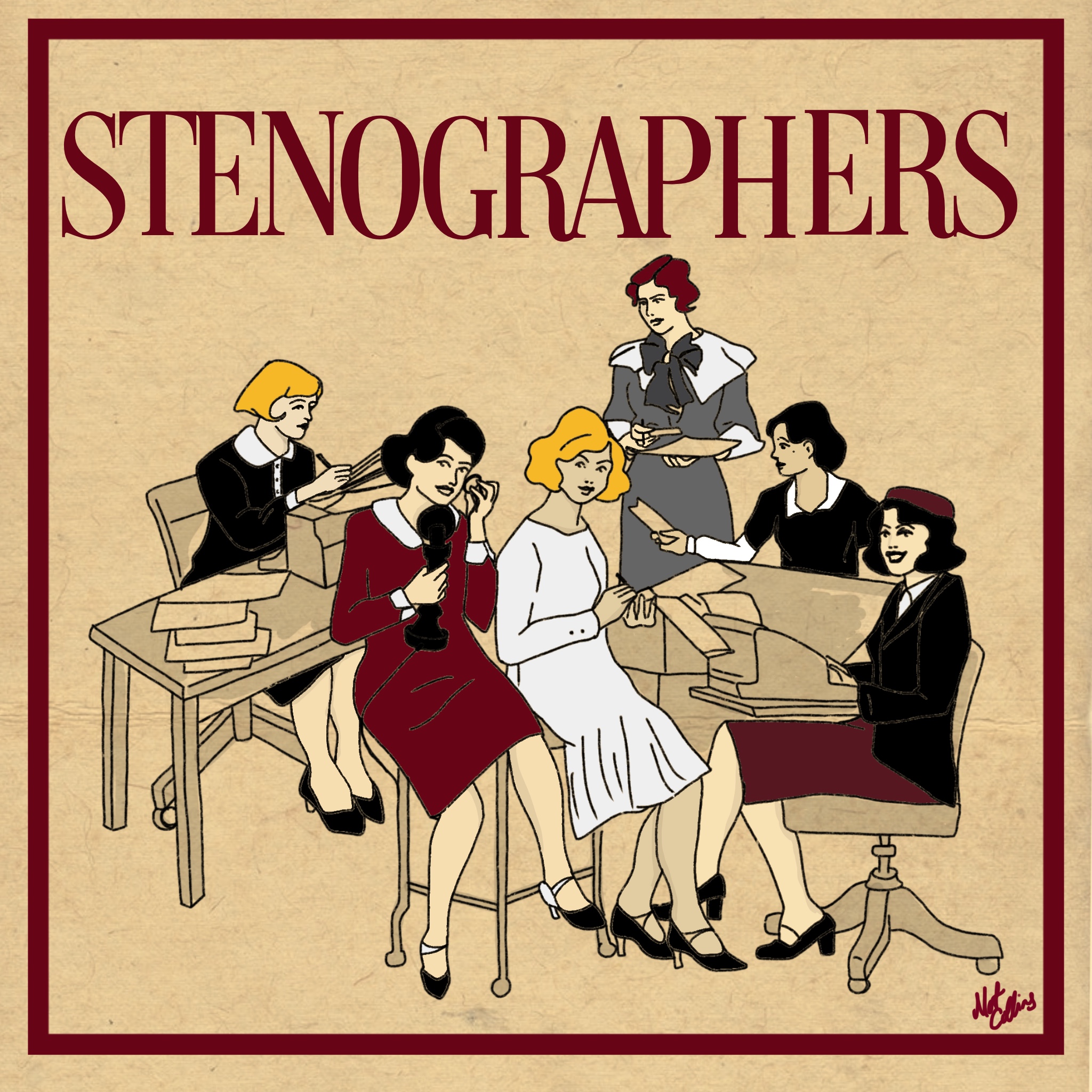 Stenographers – Sass Mouth Dames